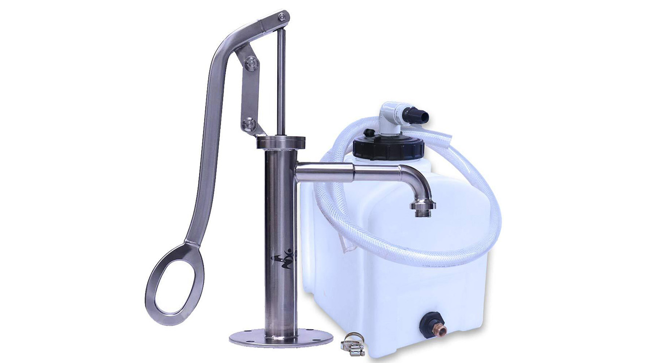 Tadpole Playground Pump System - Cadron Creek Play