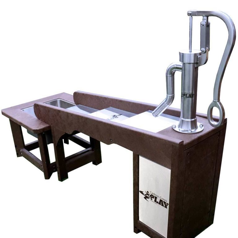 Waterfall Table & Basin Playground Pump System - Cadron Creek Play