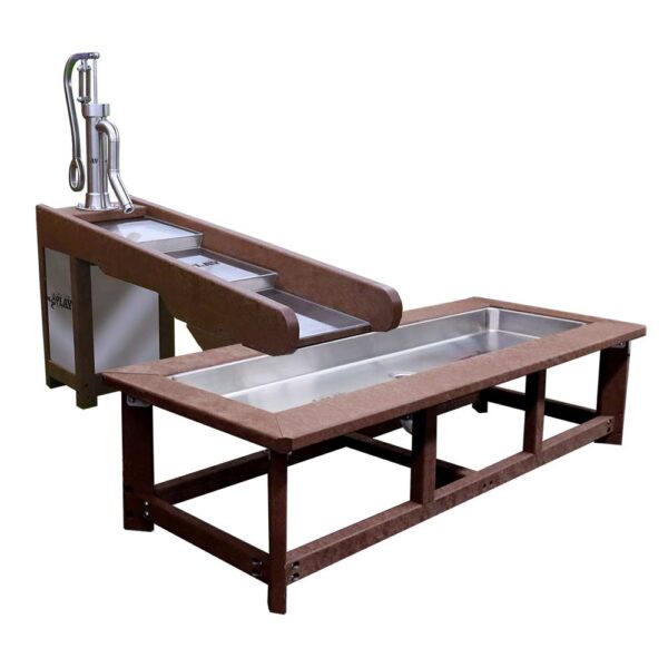 Waterfall Table & Basin Playground Pump System - Cadron Creek Play